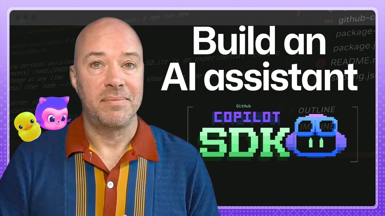How to use the Copilot SDK to build an AI assistant