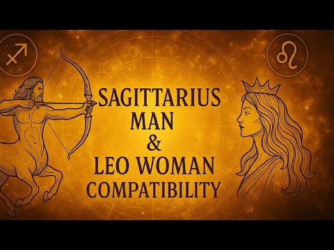 Sagittarius Man and Leo Woman Compatibility: A Fiery Love Story You Must See!