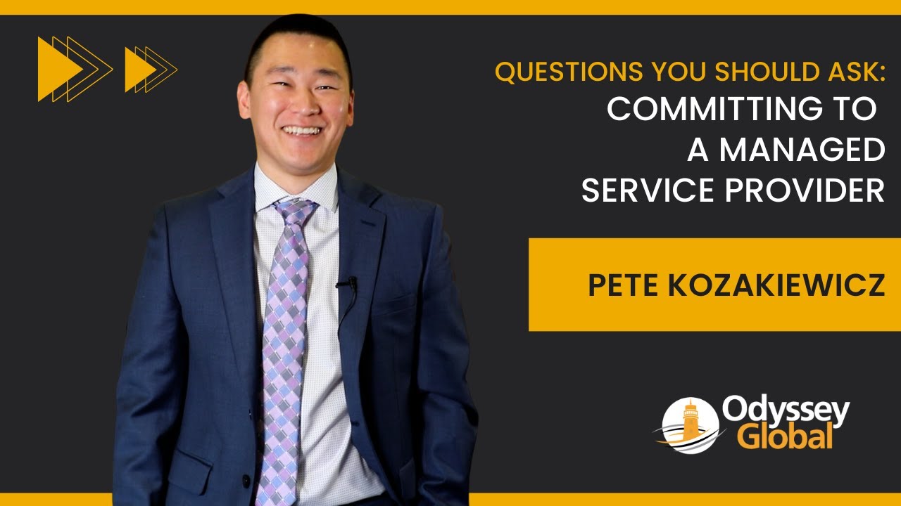 Client Knowledge Base: Committing to a Managed Service Provider