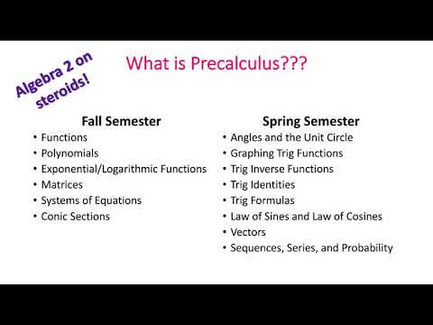 Should I take College Math or Precalculus??