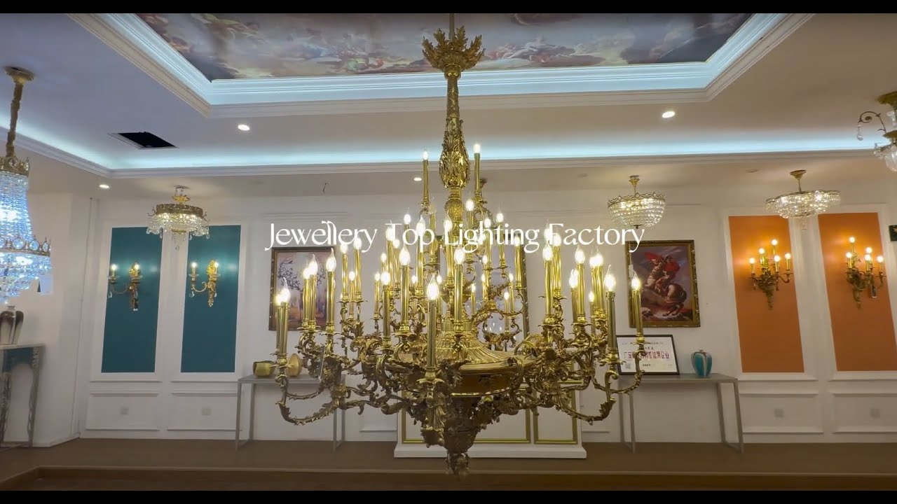 Jewellery Top Bronze Lighting Showroom#homedecor #antique #decoration #light