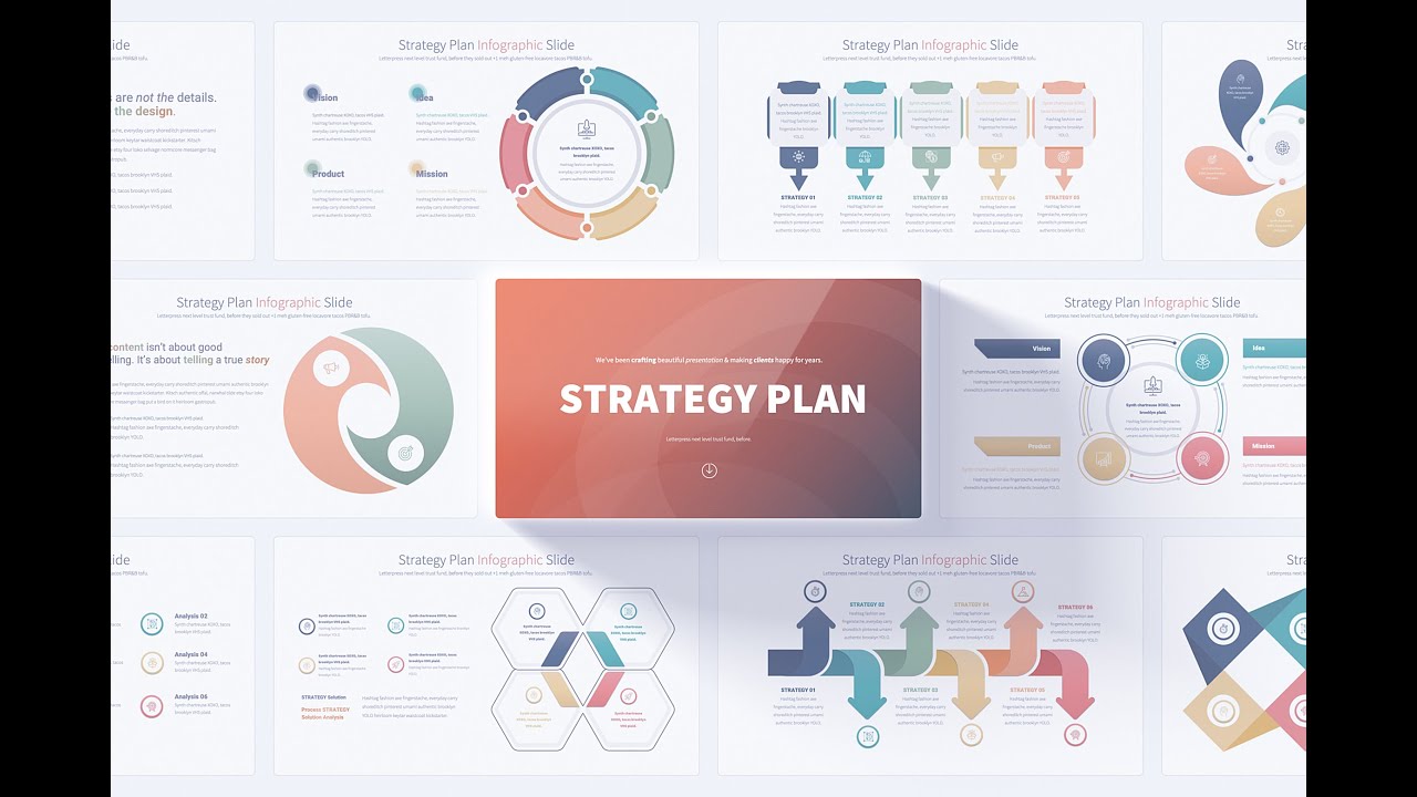 Animated Strategy Plan PowerPoint Presentation 🔥2022🔥