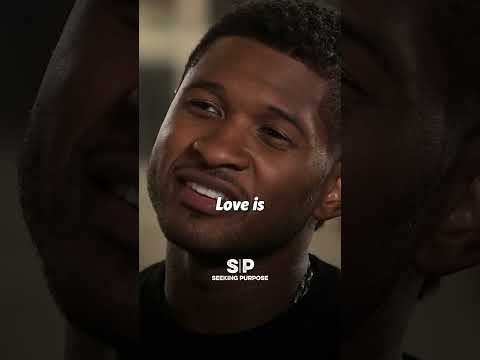 What is your definition of love🤔?- Usher Raymond #love #wellexplained #shorts
