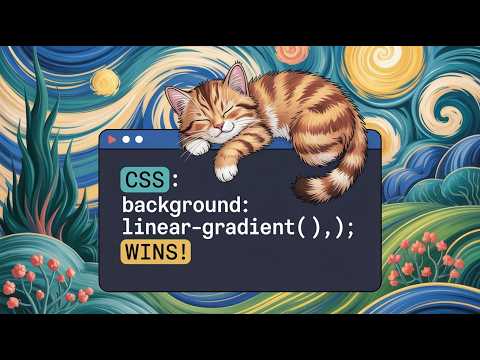 CSS Gradient Backgrounds Are BETTER Than Images