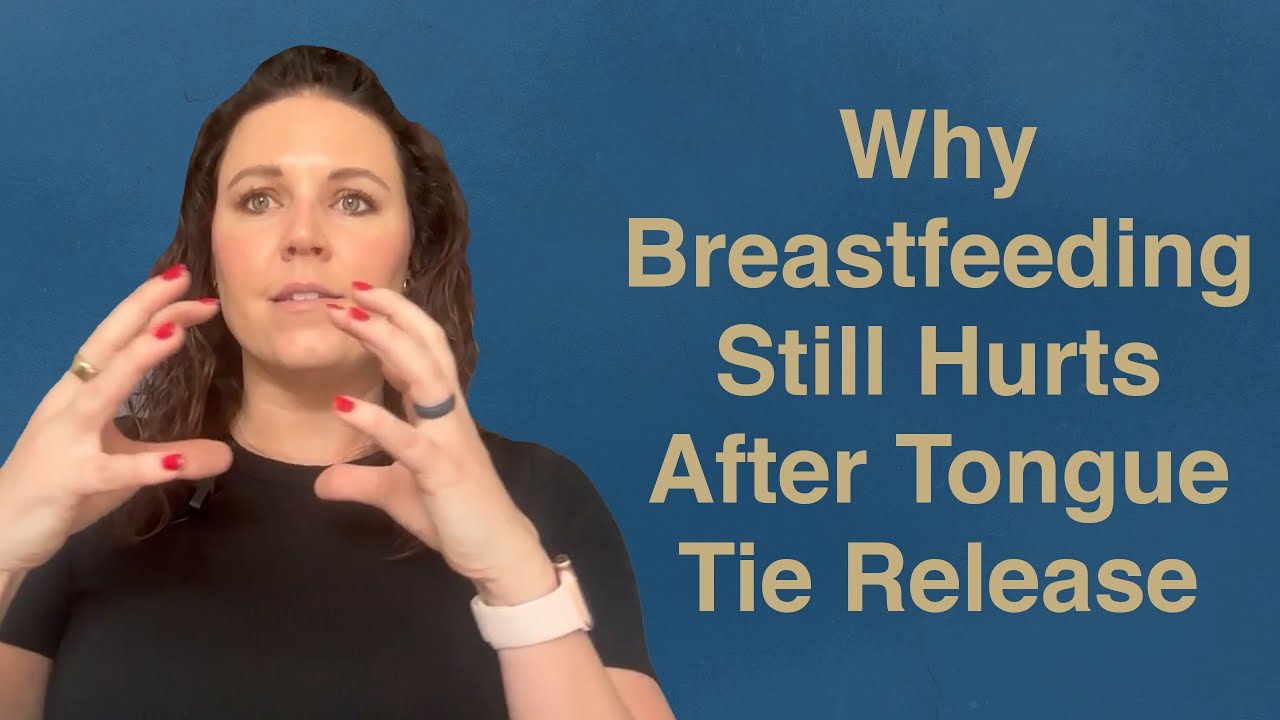 Why Breastfeeding Still Hurts After Tongue Tie Release 🤱 | Dr. Gabriela Ludeman Explains