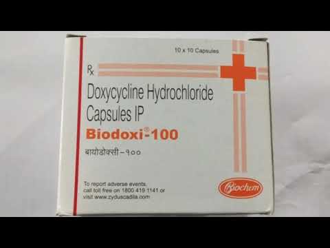 Biodoxi Infection Capsule, 100 mg, Price from Rs.9.03/unit onwards ...