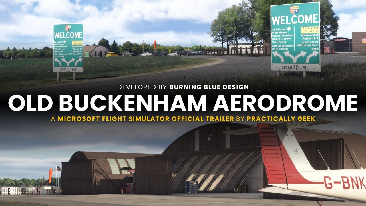 Old Buckenham Aerodrome | Burning Blue Design | Microsoft Flight ...