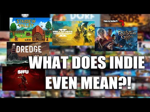 What does "indie game" even mean?