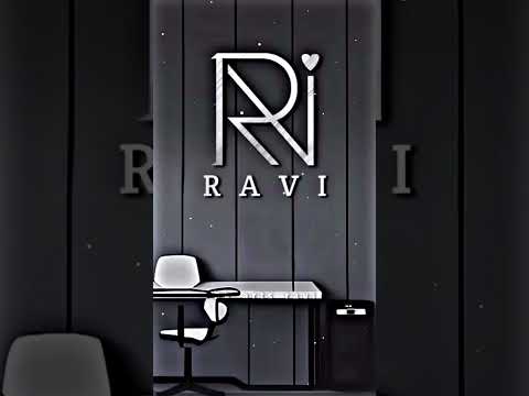 ravi name logo #art
