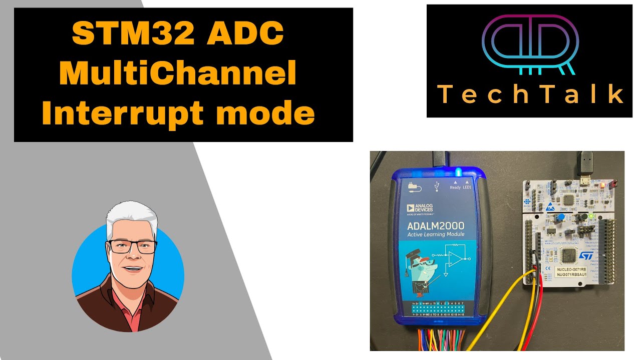 Tutorial On ADC MultiChannel Interrupt method.