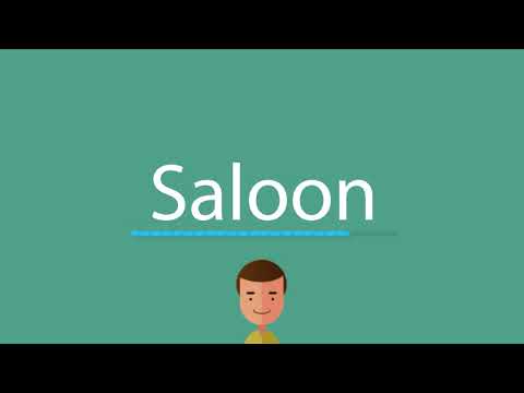 Saloon pronunciation