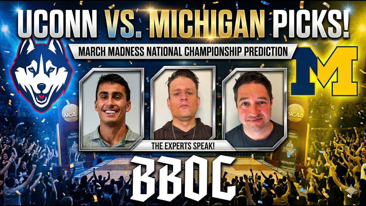 BEST BETS: UConn vs. Michigan National Championship Picks & Player Props