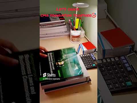 CMA foundation study material unboxing.#CMA????#icmai