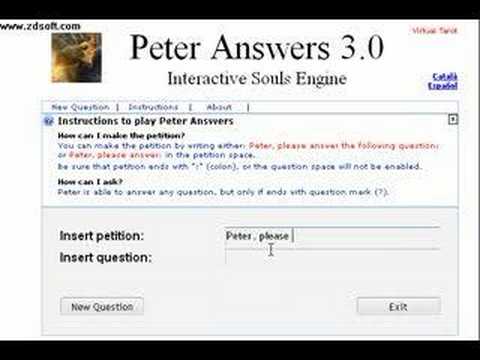 Peter Answers – Interactive Souls Engine | NowSourcing