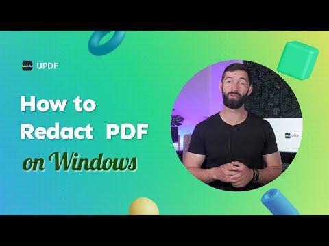 How to Redact PDF on Windows