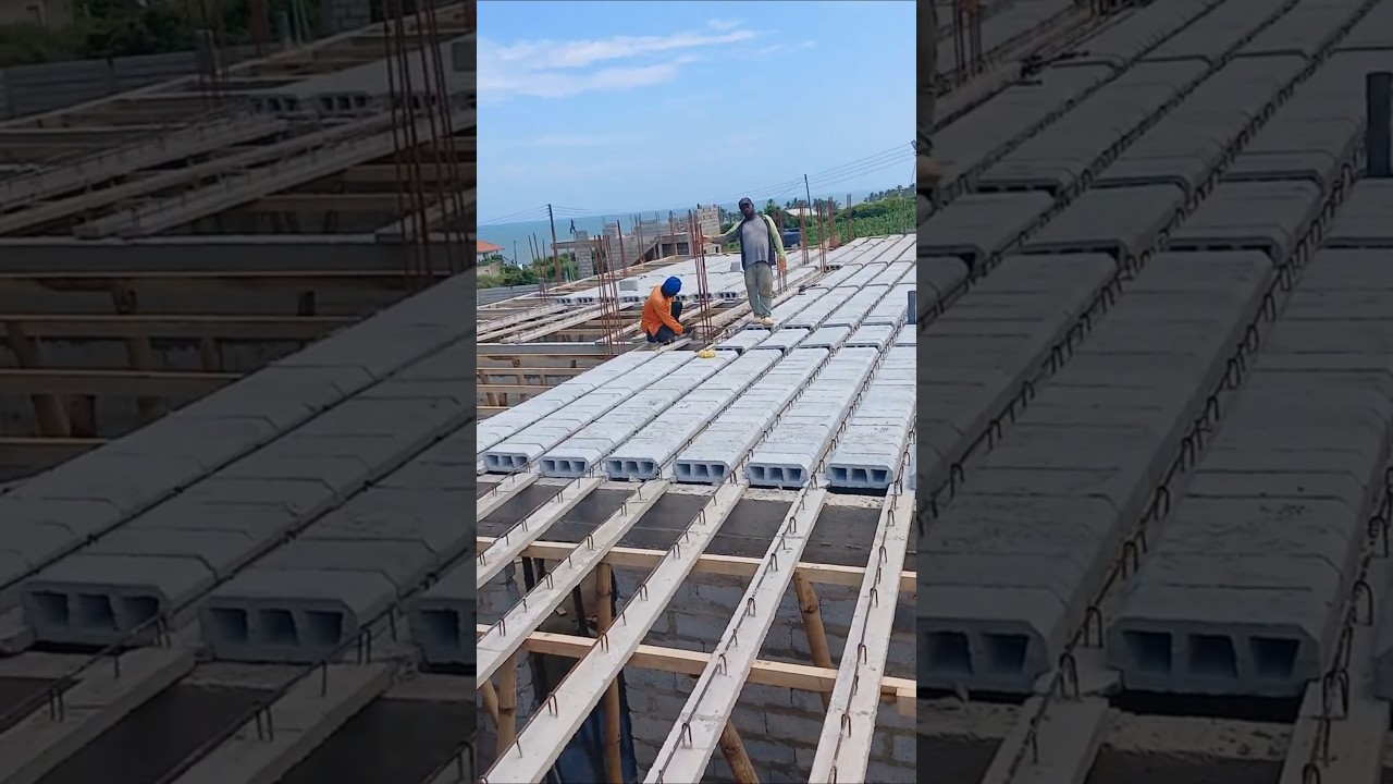 How Beam and Block Floors Work| Fast & Efficient Building Technique #BeamandBlock #palmlaguna #ghana