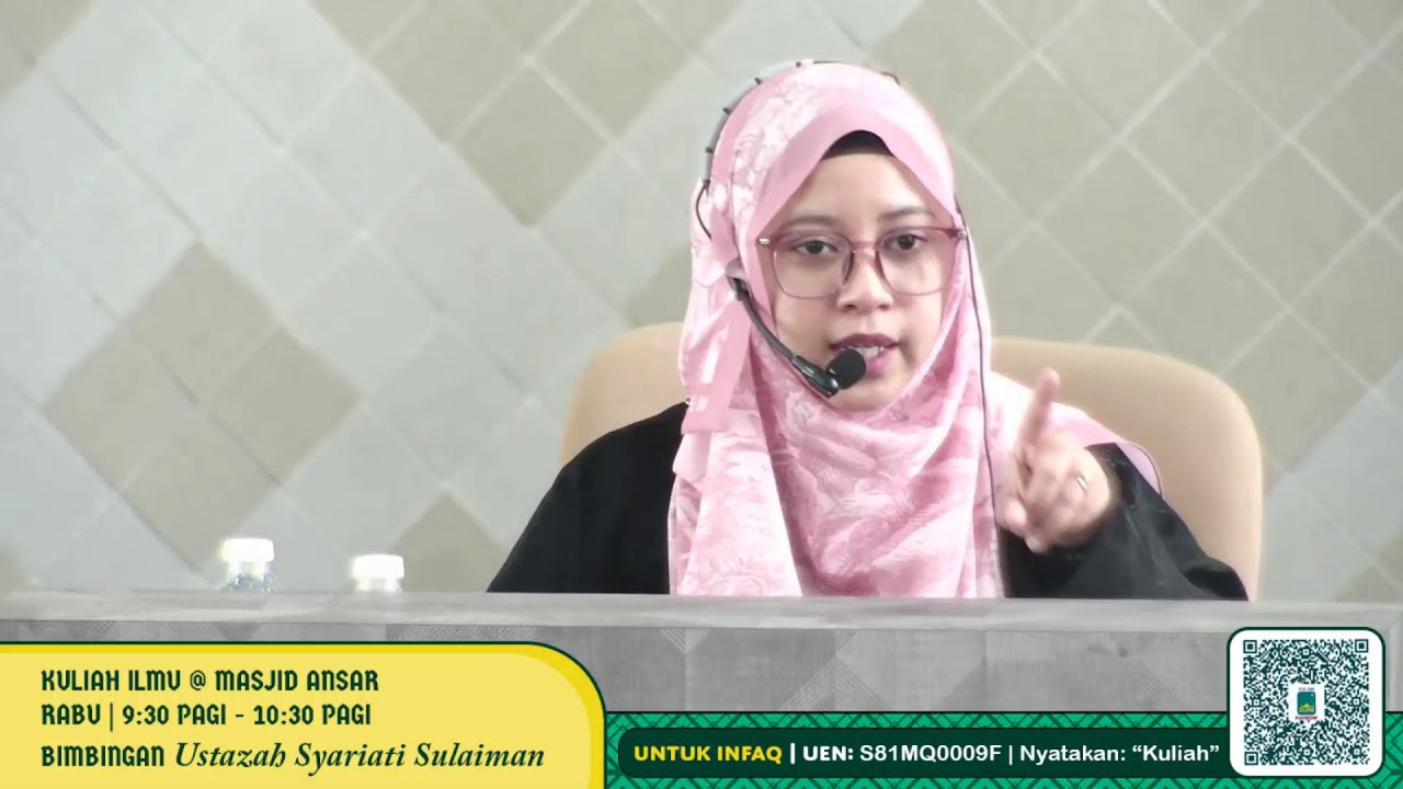Kuliah Dhuha bimbingan Ustazah Syariati Sulaiman