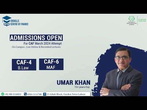 Lecture 10 CAF04 B.Law by Umar Khan