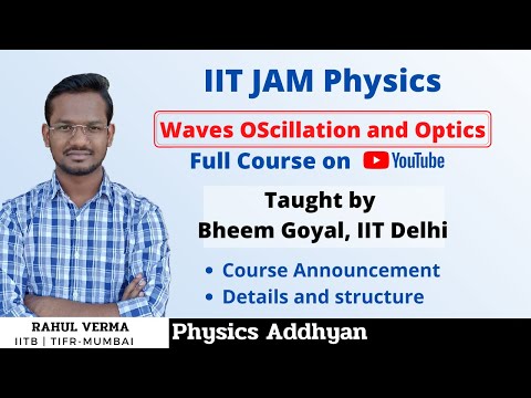 Waves Oscillation and Optics Video Lecture - Physics
