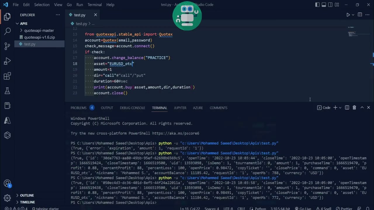 Exploring Quotex API with Python: A Beginner's Guide