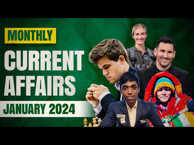 January 2024 Current Affairs: Key Highlights and Updates | Galaxy.ai