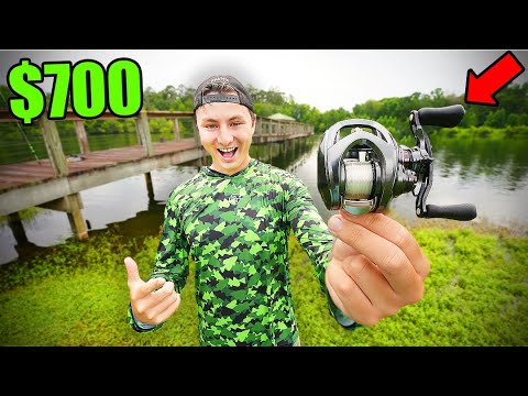 I Bought The WORLD's Most Expensive Fishing Reel so You DON'T Have To ($700!)