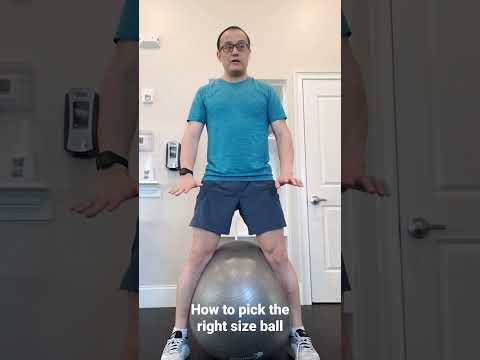 senior wellness, ball exercise, pick the right size ball