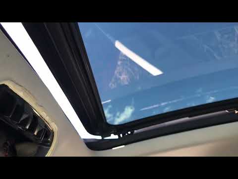 Manually Open/Close Sunroof on 2014 Jetta TDI Sportwagen