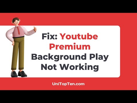 Fix: YouTube Premium Background Play Not Working