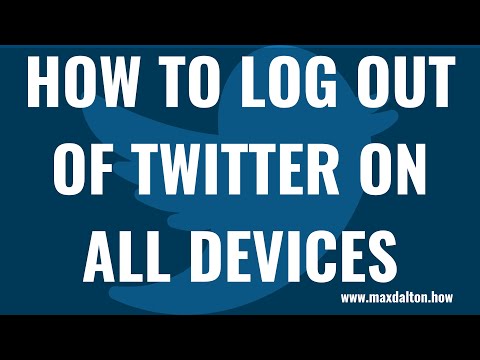 How to Log Out of Twitter On All Devices