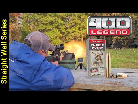 Straight Wall Hunting Cartridge Series: 400 Legend / AR Platform