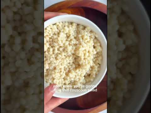 CURRIED COUSCOUS SALAD (vegan) #recipe #dietitian #easyrecipe #mealpreplife #healthyfood