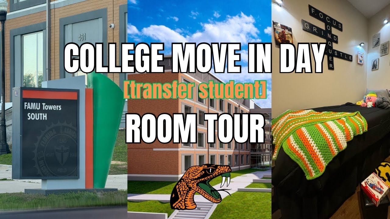 FAMU TOWERS DORM TOUR🔑