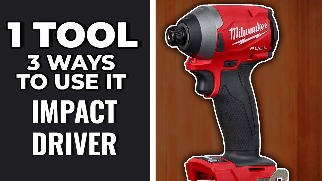 Impact Driver | 1 Tool 3 Ways To Use It - Ace Hardware