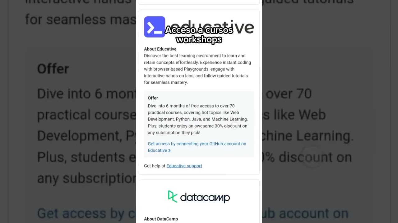 GitHub Student Developer Pack el mejor recurso para #estudiantes Lee el primer comentario 👇🏻