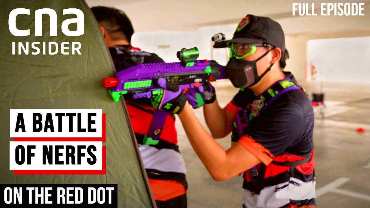 Grown Men & Nerf Guns? Competitive Foam Blasting In Singapore | On The Red Dot | Full Episode