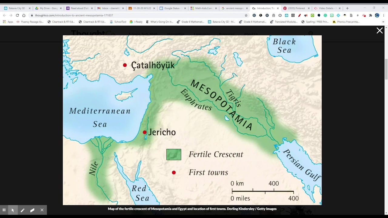 Mesopotamia map 2