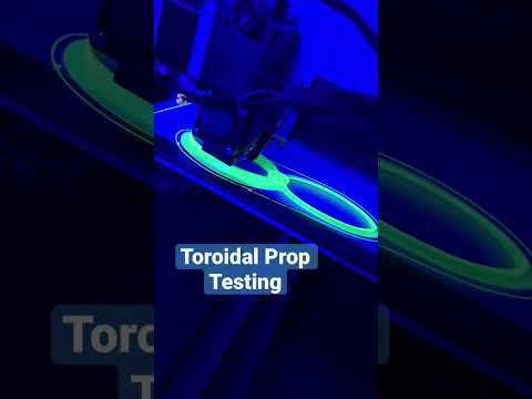 Toroidal Prop Testing #shorts