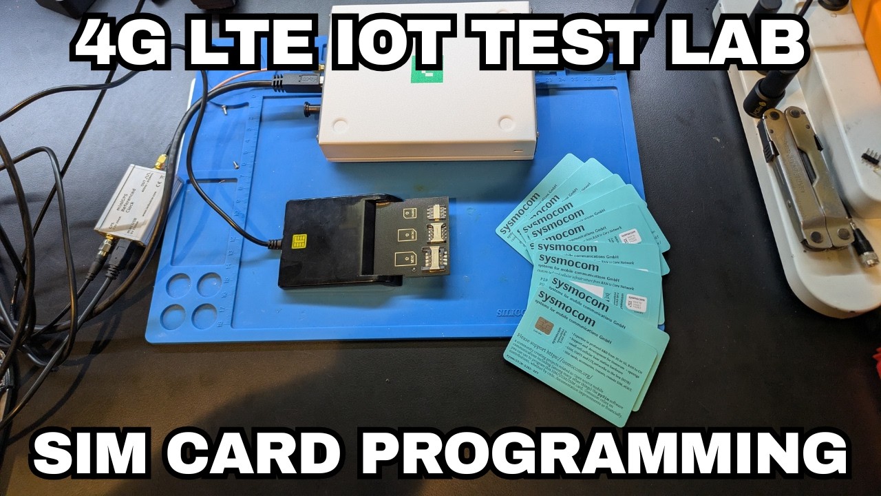 SIM Card Programming with PySim - 4G LTE IoT Test Lab