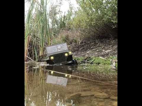 1941 Willys Jeep - RocHobby 1/6 Scale - Rc military crawler