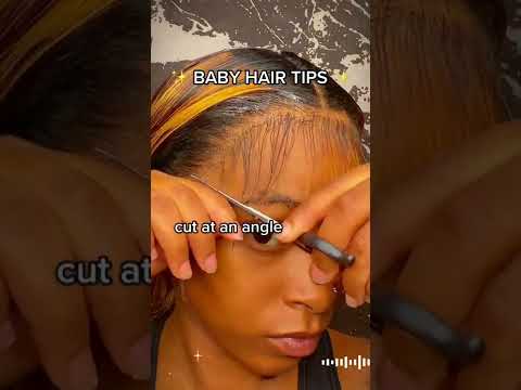Luv it!! 🥰🥰 Baby Hair Tip #babyhairs #ygwigs #edges