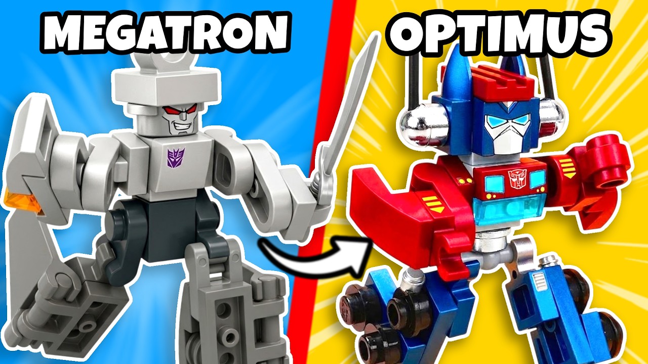 Building EVERY TRANSFORMERS AUTOBOT in LEGO...
