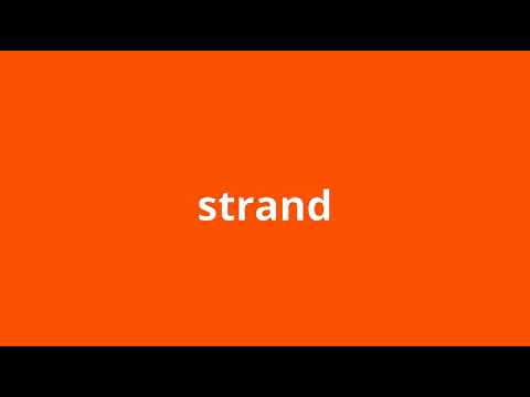 what is the meaning of strand