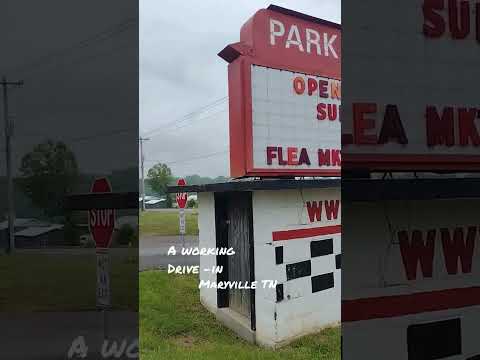 Uncovering an Old School Drive-in near Gatlinburg TN!