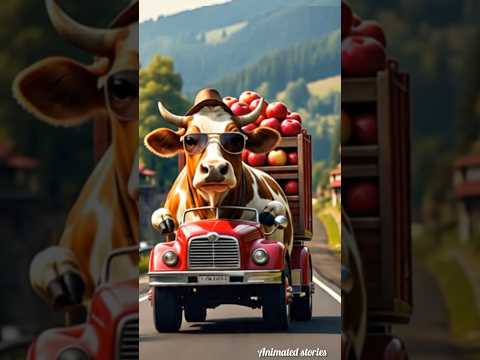 in the scorching heat, ☀️ grandma drunk all the 🍋 juice#ai #animatedstorieshindi #