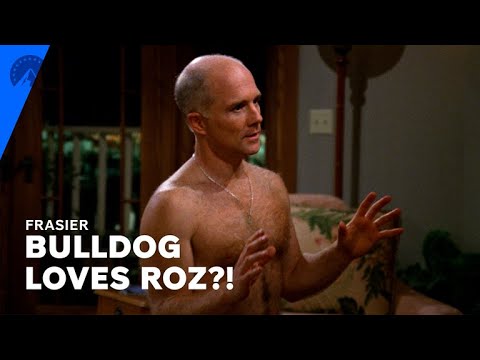 Frasier (1993) | Bulldog Confesses His Love For Roz (S7, E5) | Paramount+