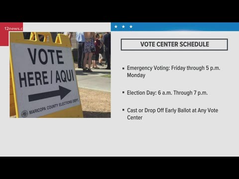 Plan Your Vote: What is 'emergency voting' in Arizona's Maricopa County