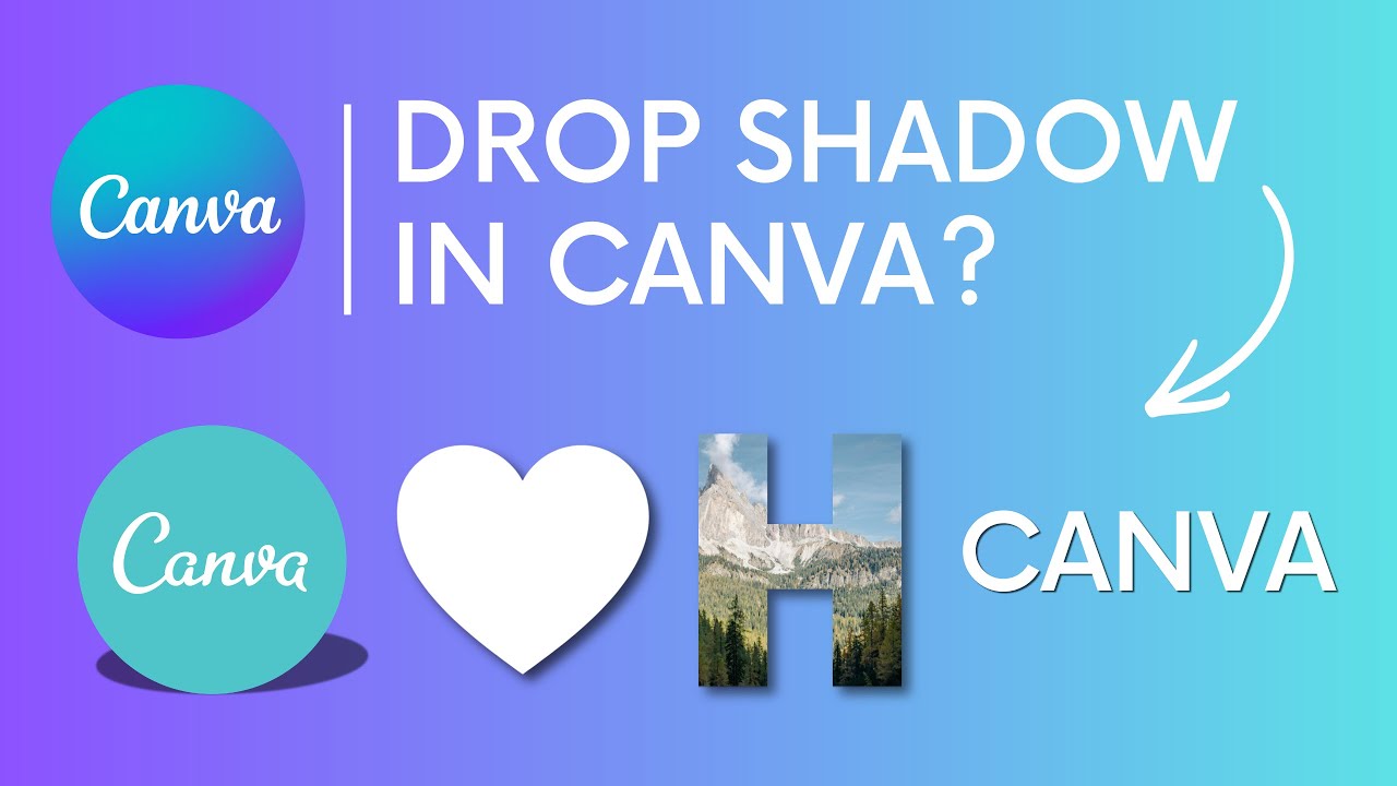How to Add a Drop Shadow in Canva (Quick & Easy Tutorial)