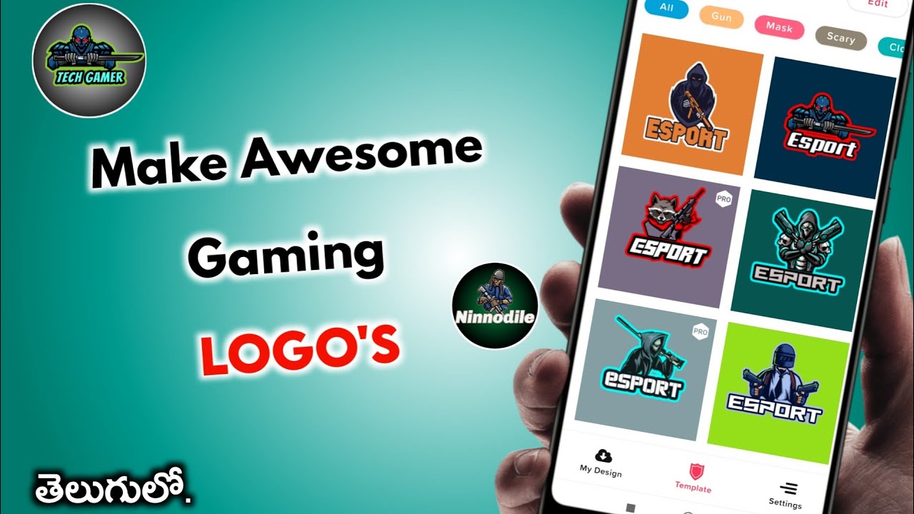 How to Make Your  LOGO | Esport logo maker