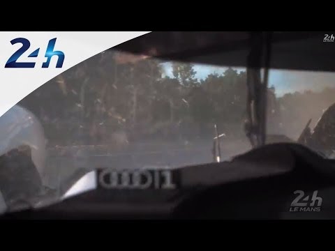 No 1 Audi R18 e-tron quattro Crashes Again in Qualifying at Le Mans ...